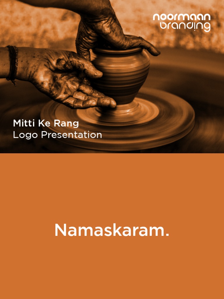Mitti Ke Rang Logo Presentation PDF | PDF | Communication Design | Art ...