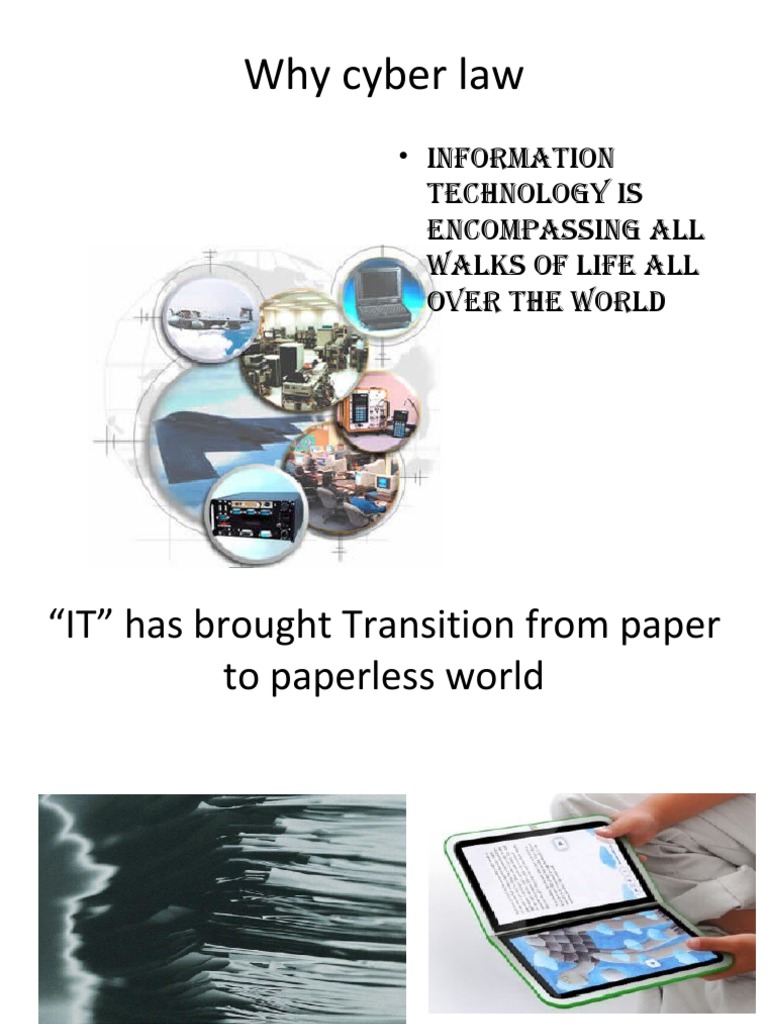 Need and Importance of Cyber Law 1235045594540837 2 | PDF | Cyberspace ...