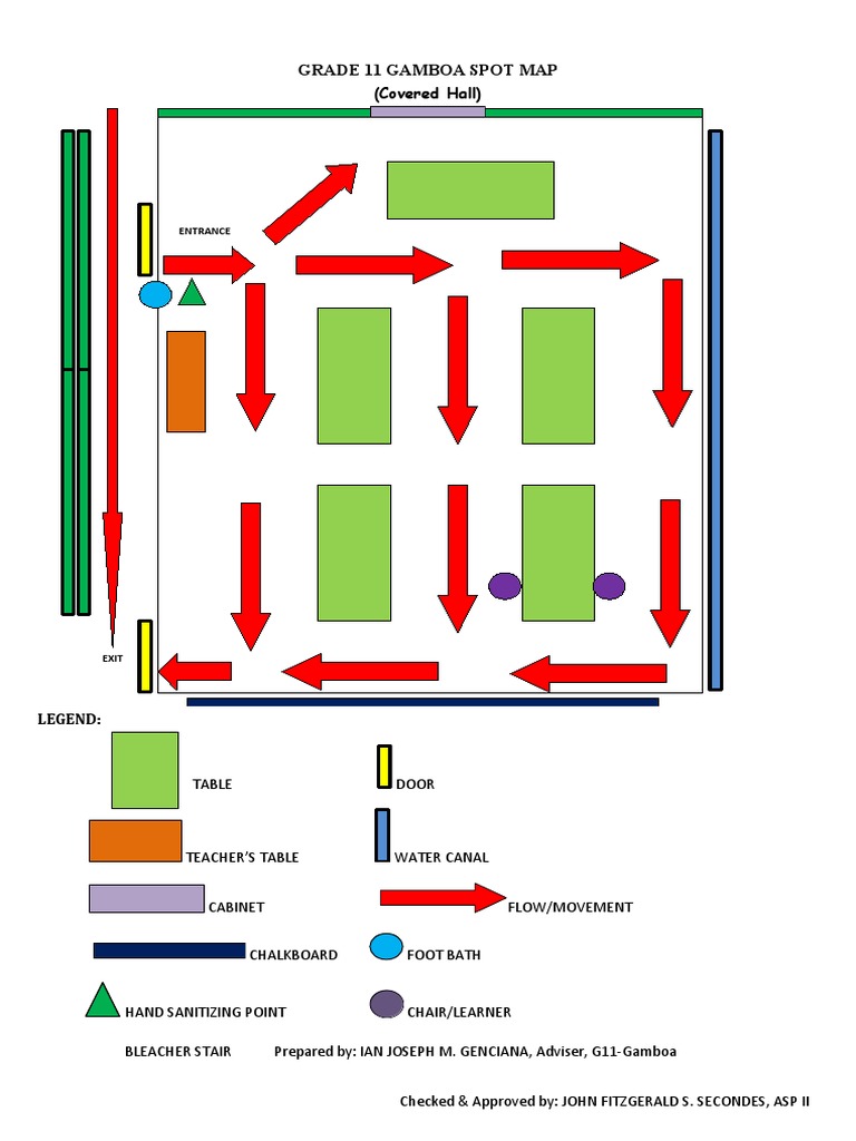 Grade 12 Makadiyos Room Spot Map | PDF