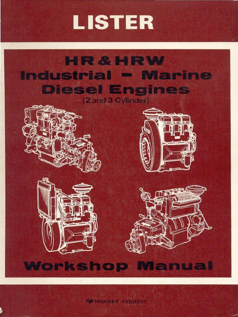 Lister Hr3 Manual | PDF | Horsepower | Piston