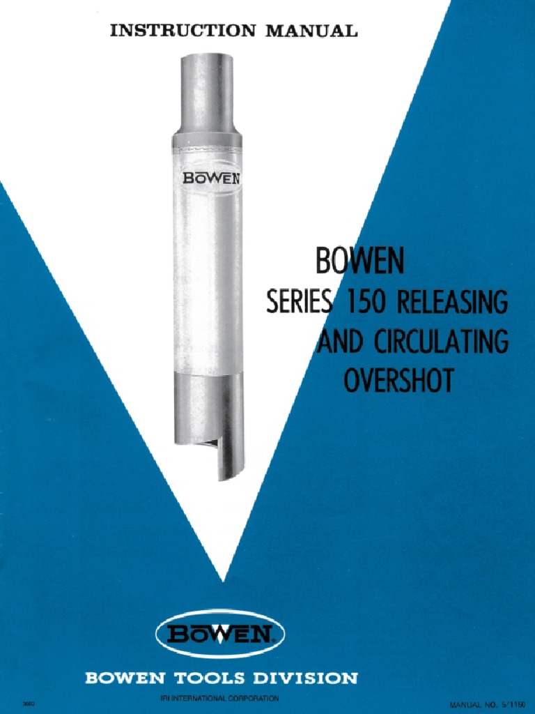 150 Overshot Manual | PDF