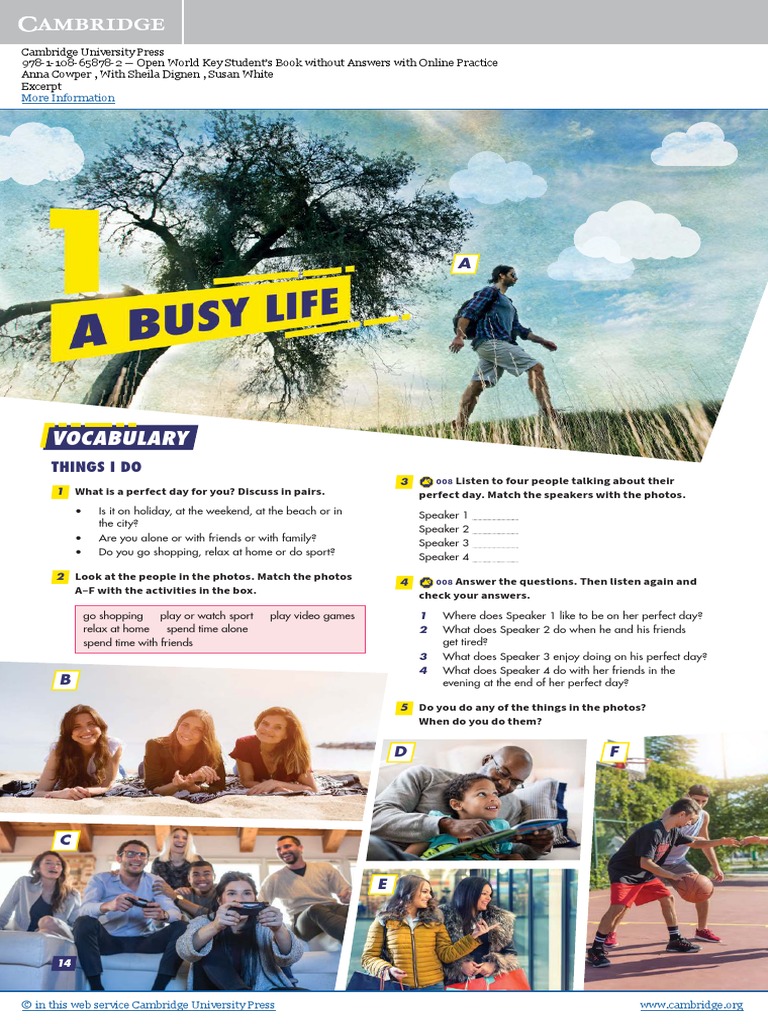 A2 Book Sample | PDF | Question | Stress (Linguistics)