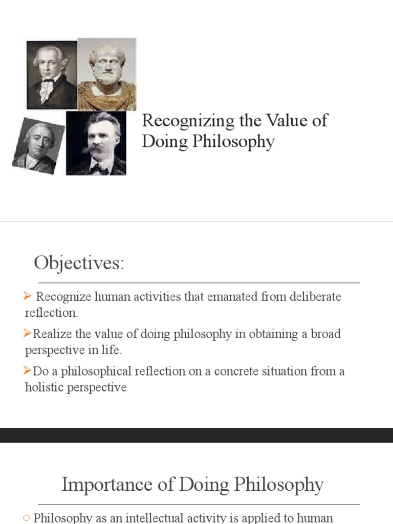 Recognizing The Value of Doing Philosophy | PDF | Psychology ...
