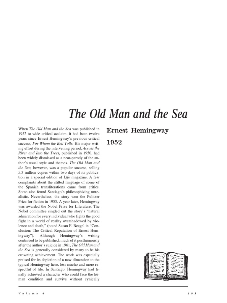 Ernest Hemingway - The Old Man and The Sea PDF | PDF | Narration ...