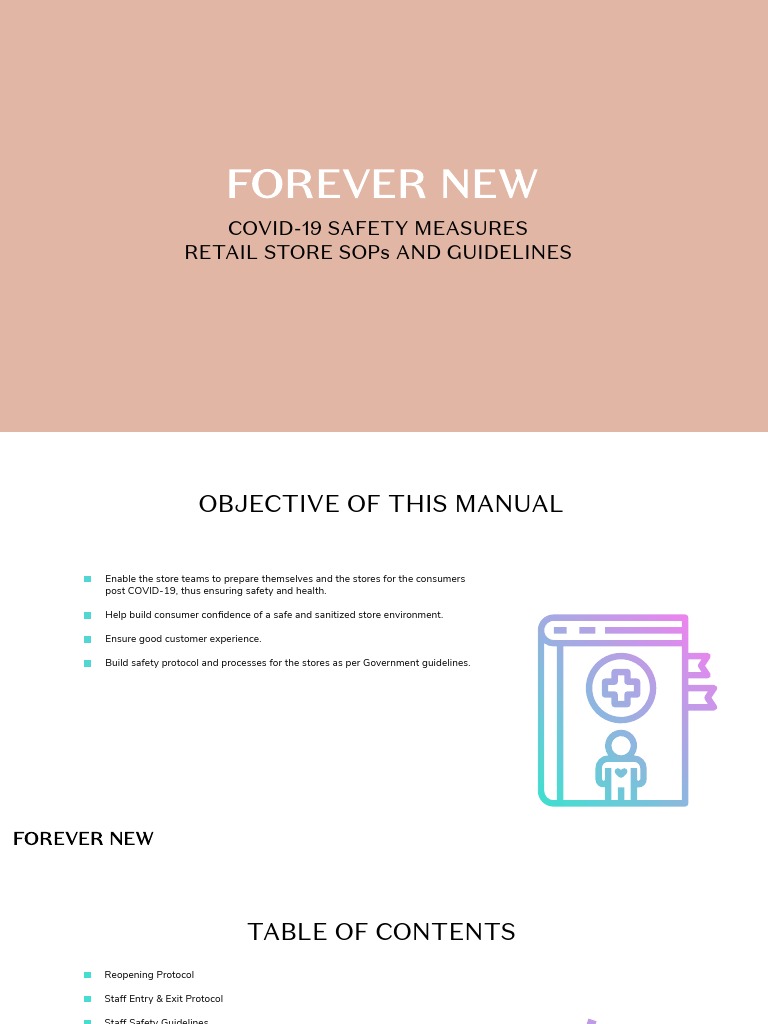 COVID-19 Retail Store Safety Guidelines | PDF | Cashier | Point Of Sale