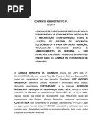 Modelo de Contrato de Monitoramento | PDF