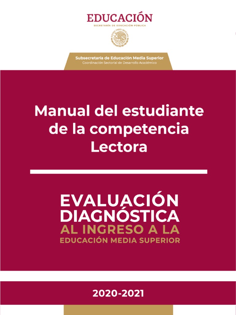 Competencia Lectora Estudiante | PDF | Aprendizaje | Bienestar