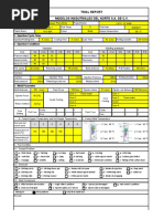 Process Parameter Sheet | PDF