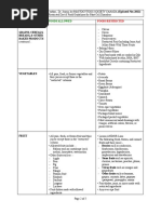 Colonoscopy Prep Diet | PDF | Vegetables | Fruit