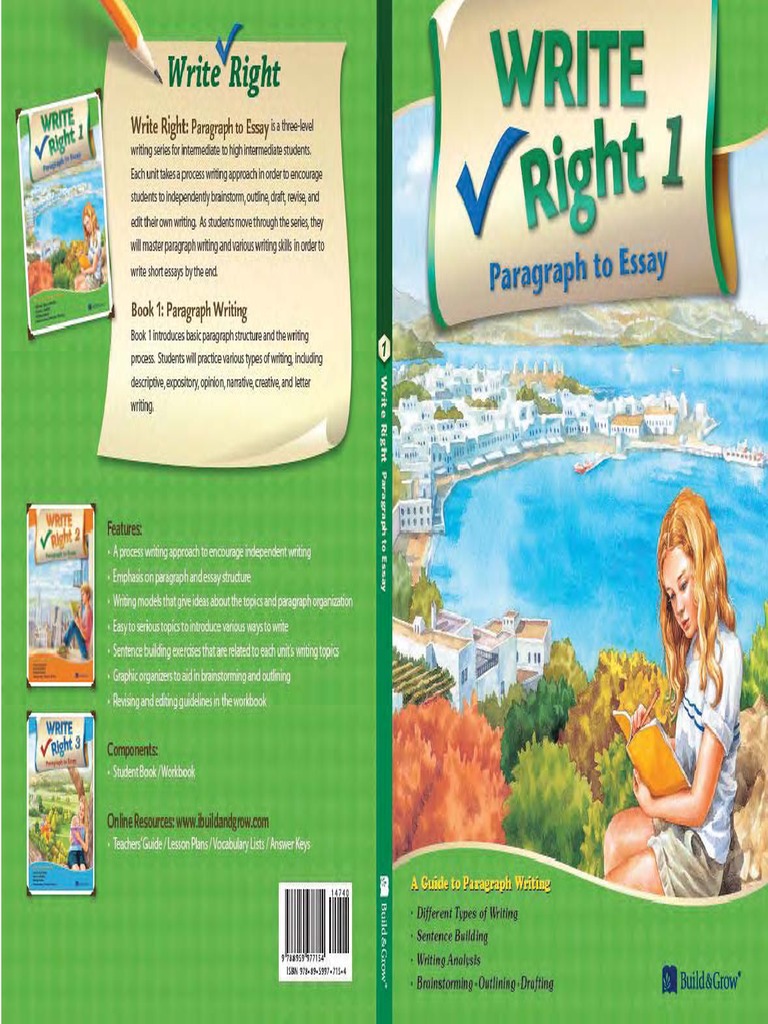 Write Right-Paragraph To Essay 1 SB | PDF