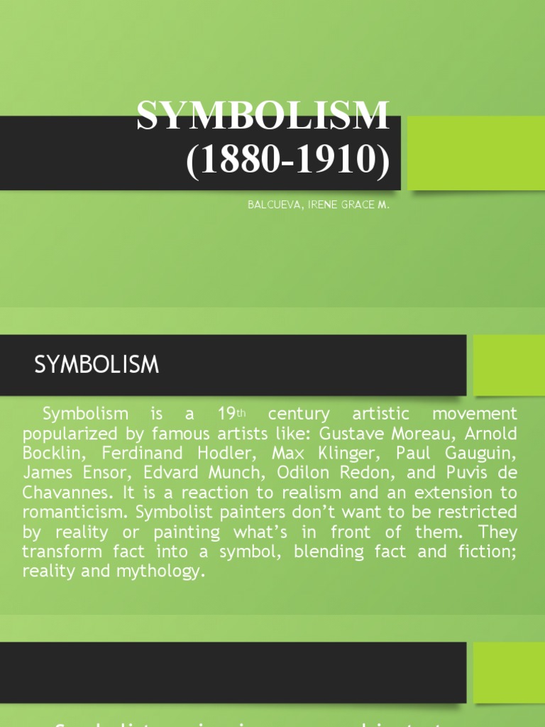 Symbolism: Art Beyond Reality | PDF