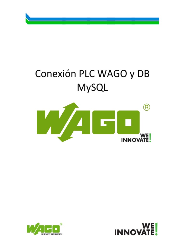 Manual SQL WAGO | Descargar gratis PDF | SQL | Mi sql