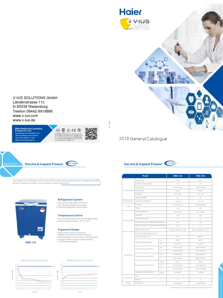 Brochure HBD Haier PDF | PDF | Refrigerator | Building Engineering