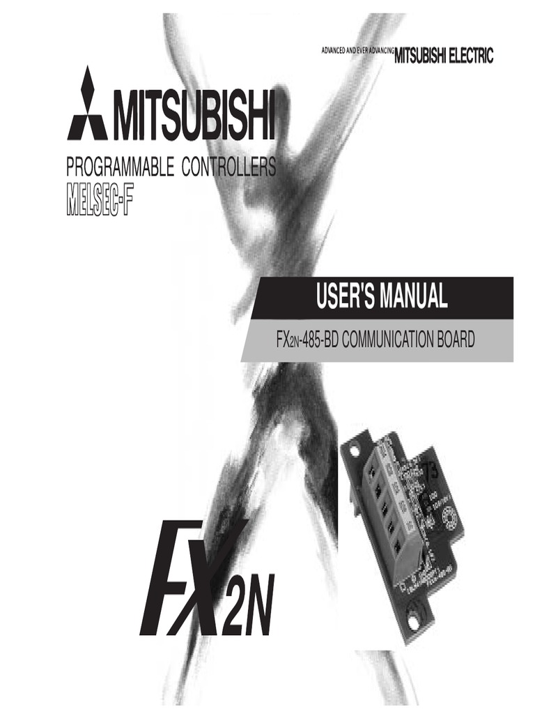 FX2N-485-BD Communication Board | PDF | Bit Rate | Computer Architecture