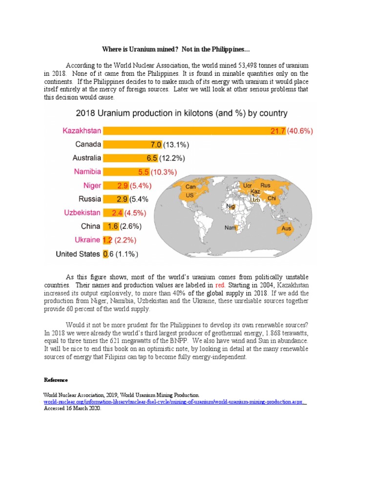 02 Where Is Uranium Mined | PDF