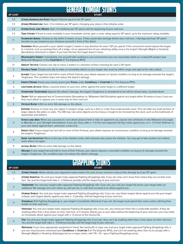 (GRR6602a) The Expanse RPG - Game Master's Kit - Cards | PDF | Firearms ...