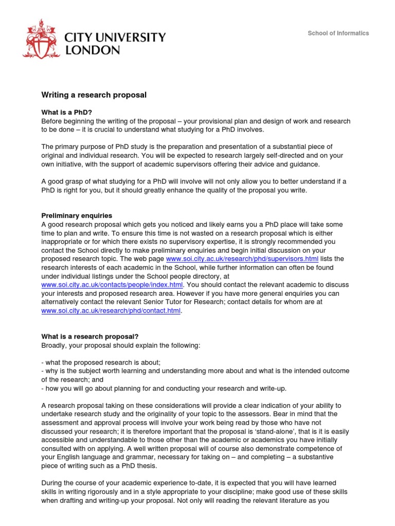 PhD Proposal Writing Guide | PDF | Cognition | Epistemology
