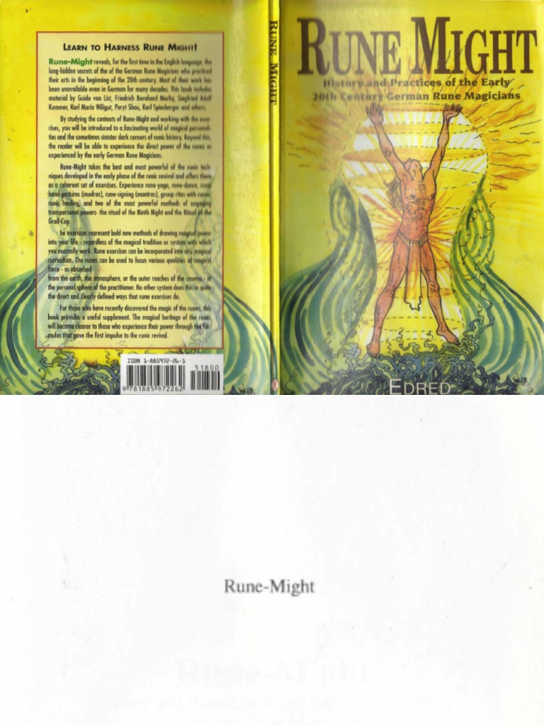 Edred Thorsson - Rune Might | PDF | Runes | Western Esotericism