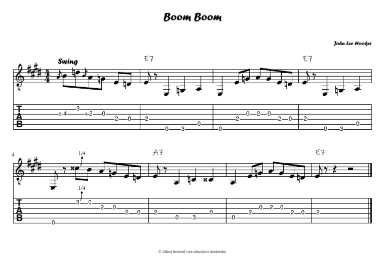 Boom Boom PDF | PDF