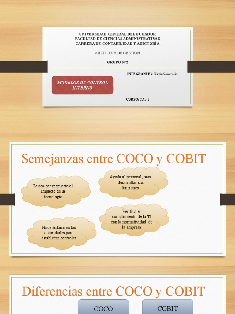 Modelos de CI | PDF | Cobit | Auditoría