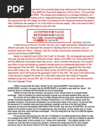 Latest Accepted For Value Formats Rev 8 | PDF | Registered Mail | Invoice