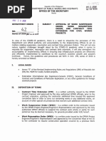 Variation Order Sample From DPWH | PDF | Masonry | Structural Engineering