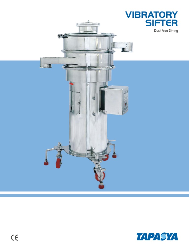 Vibratory Sifter PDF | PDF | Equipment | Mechanical Engineering