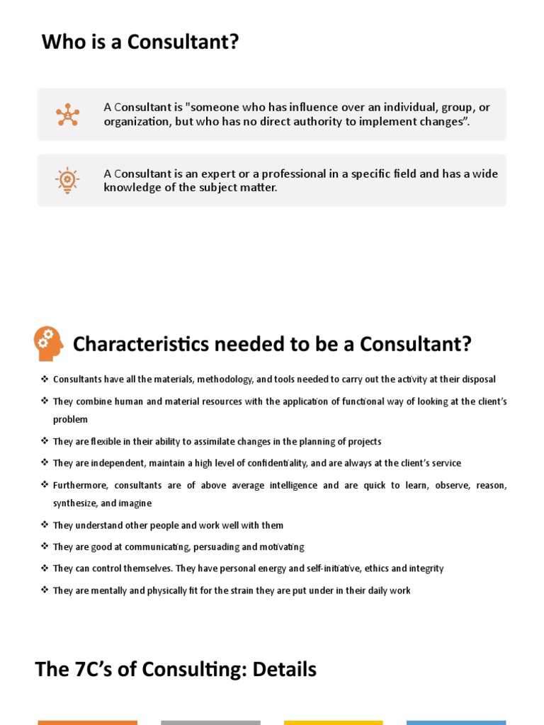 Consulting - Best Practices | PDF | Consultant | Intelligence