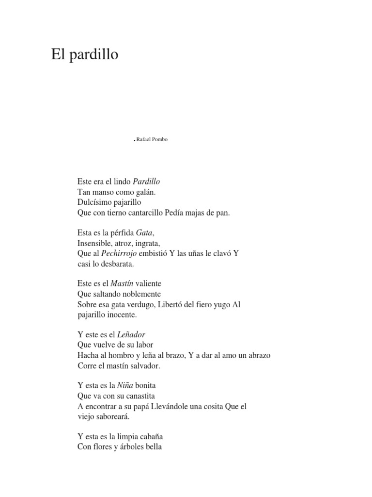 El Pardillo | PDF
