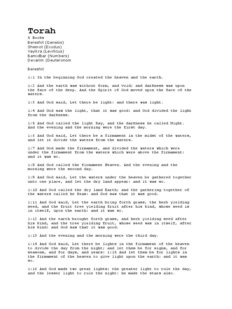 The Torah | PDF | Ham (Son Of Noah) | Noah