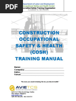 BOSH Manual - Narrative Handout PDF | PDF | Occupational Safety And ...