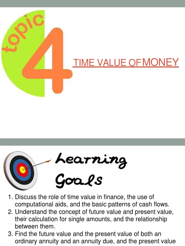 Lecture 4 PDF | PDF | Present Value | Discounting