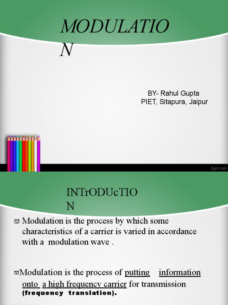 Understanding Amplitude Modulation Basics | PDF | Modulation | Frequency Modulation
