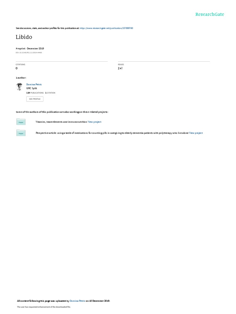 Libido | PDF | Libido | Id