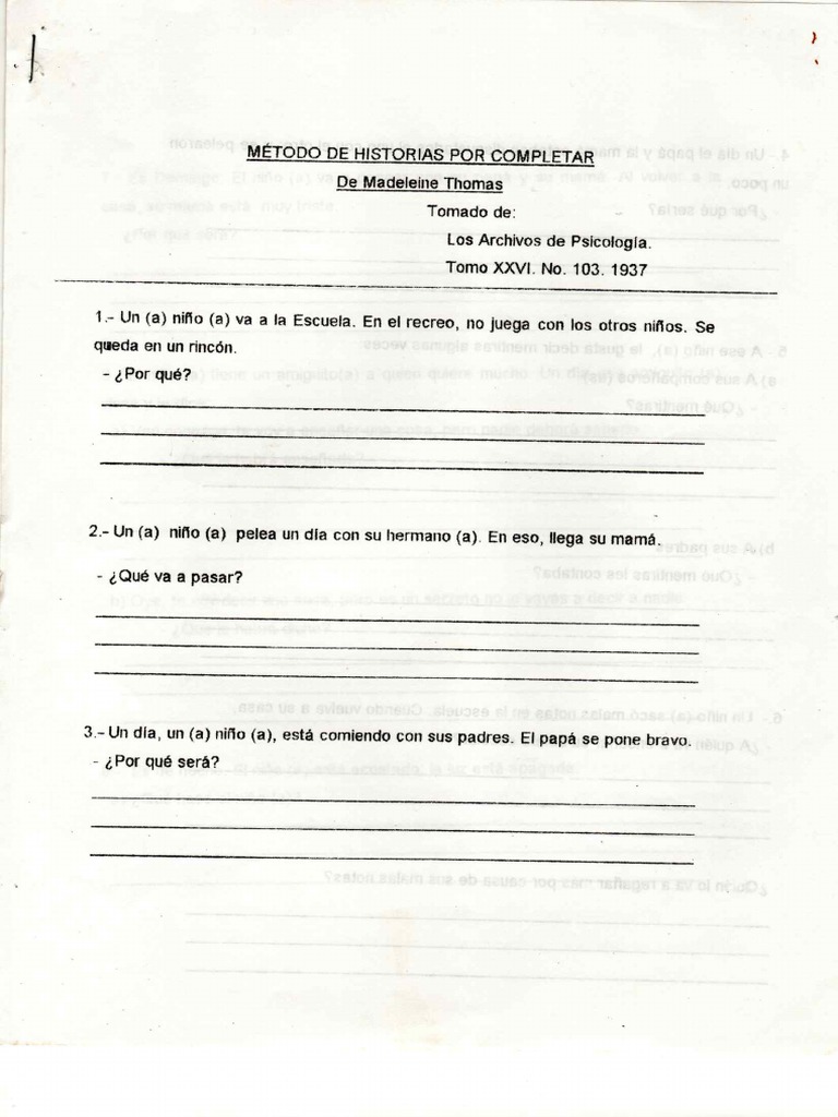 Cuentos de Madeleine Thomas - Historias | PDF