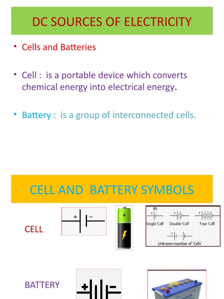 Understanding DC Sources and Batteries | PDF | Technology & Engineering
