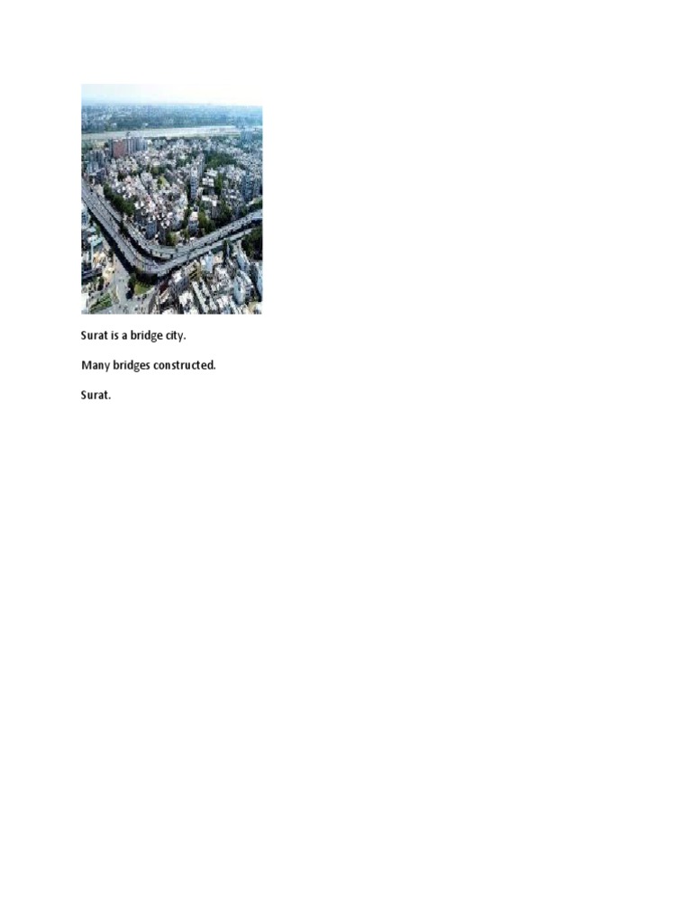 Surat: The City of Bridges | PDF