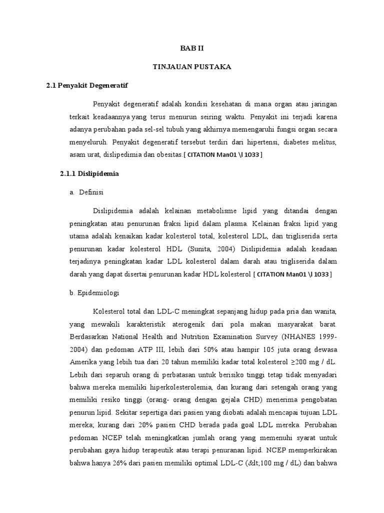 BAB II Laporan UKM + DAPUS | PDF