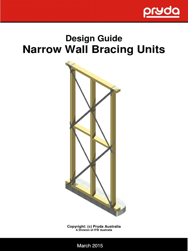 Pryda-Narrow-Wall-Bracing-Guide-March-2015 | PDF | Wall | Lumber