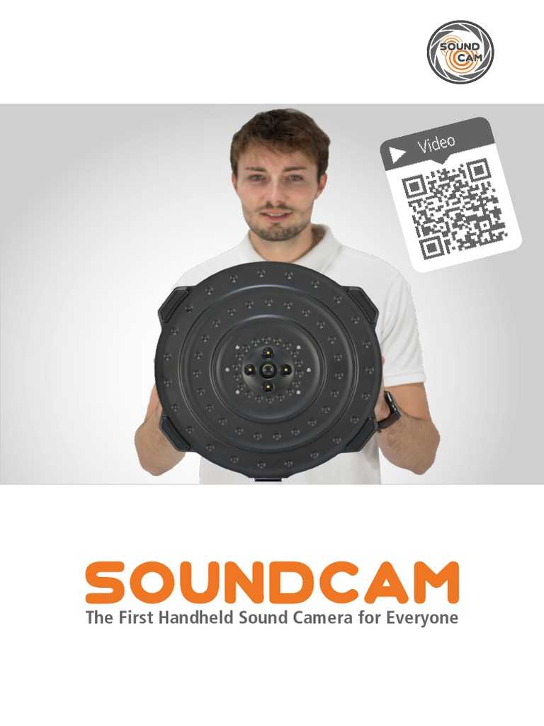 The First Handheld Sound Camera For Everyone | PDF | Touchscreen | Laptop