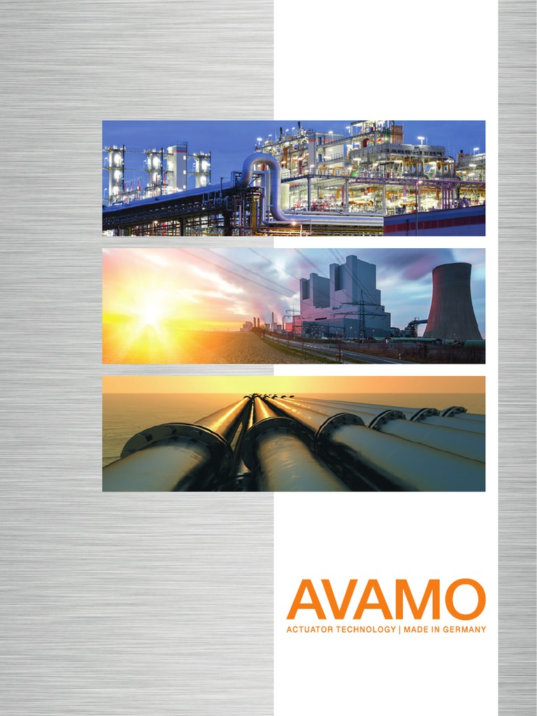 Avamo Broschuere EN-2019-11 | PDF | Actuator | Valve