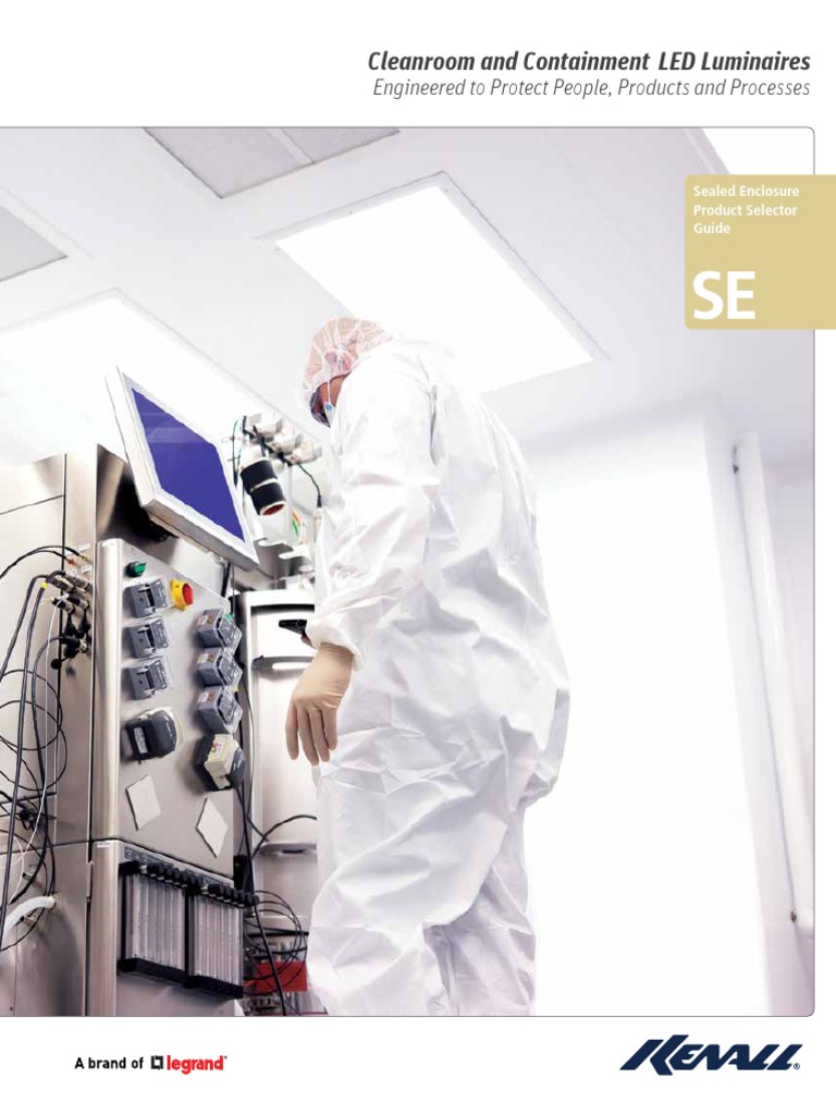 Cleanroom and Containment LED Luminaires: Engineered To Protect People ...