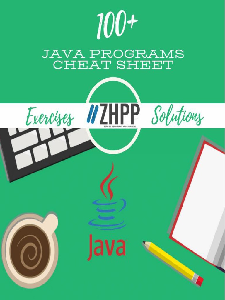 Java Cheat Sheet 100 Plus PDF | PDF | Integer (Computer Science) | Area