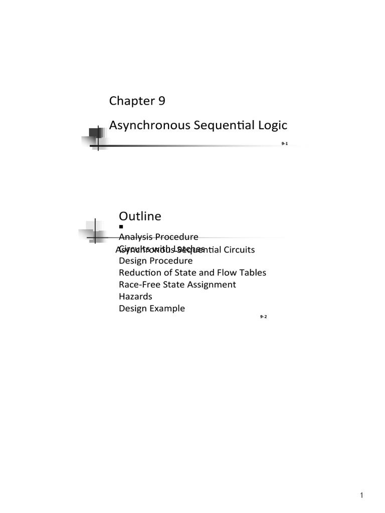 Asynchronous Sequential Logic | Download Free PDF | Logic Gate | Computer Engineering