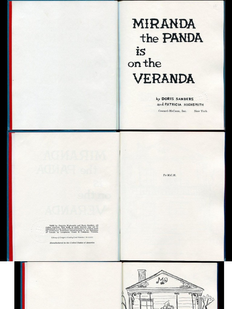 Miranda The Panda Is On The Veranda | PDF