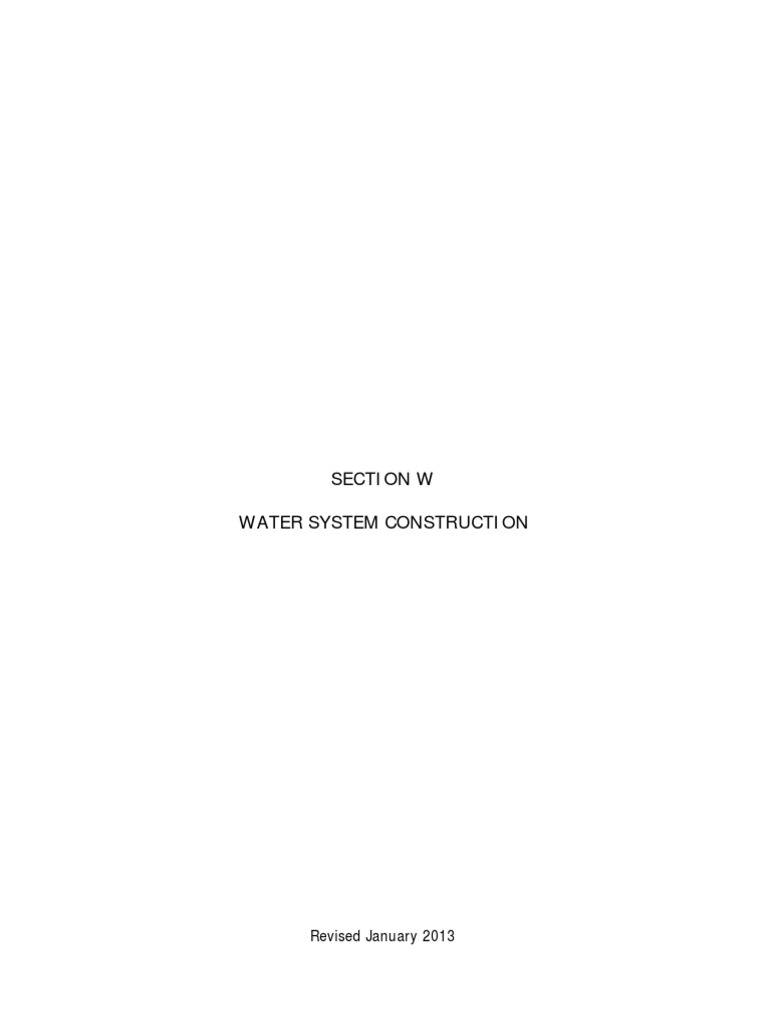 WaterSystem Construction Rev1 13 PDF | PDF | Pipe (Fluid Conveyance ...