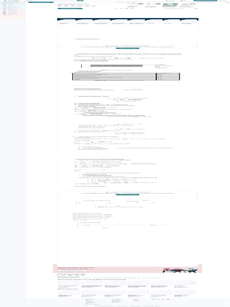 Calcul Balcon Et Contre Poids - Éléments Architecturaux - Béton ...