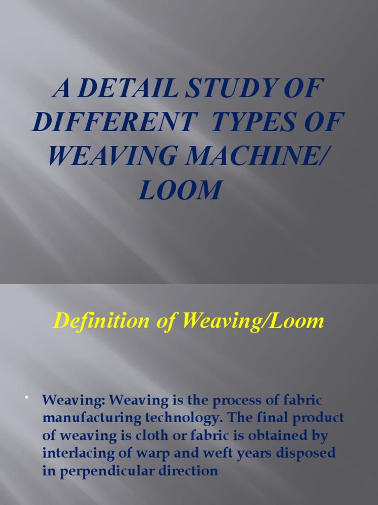 Overview of Creeling Machines in Weaving | PDF