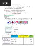Elementary English Lesson Plan | PDF | Lesson Plan | Teachers