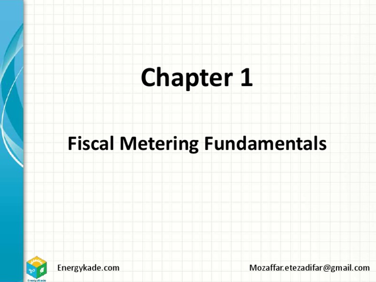 An Introduction to the Basic Principles of Fiscal Metering Systems | PDF